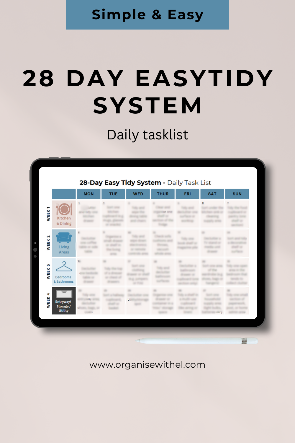 Home Decluttering Ideas: A simple Day Plan to Get Your House Back on ...